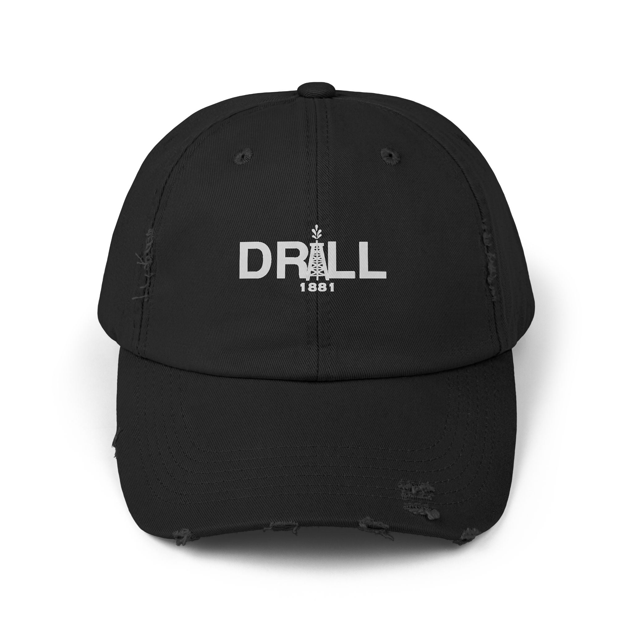 DRILL - Unisex Distressed Cap – Drill1881